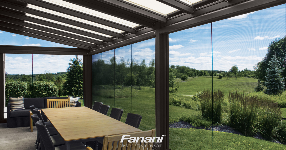 Il pergolato in alluminio: pratico, solido e versatile! | Fanani